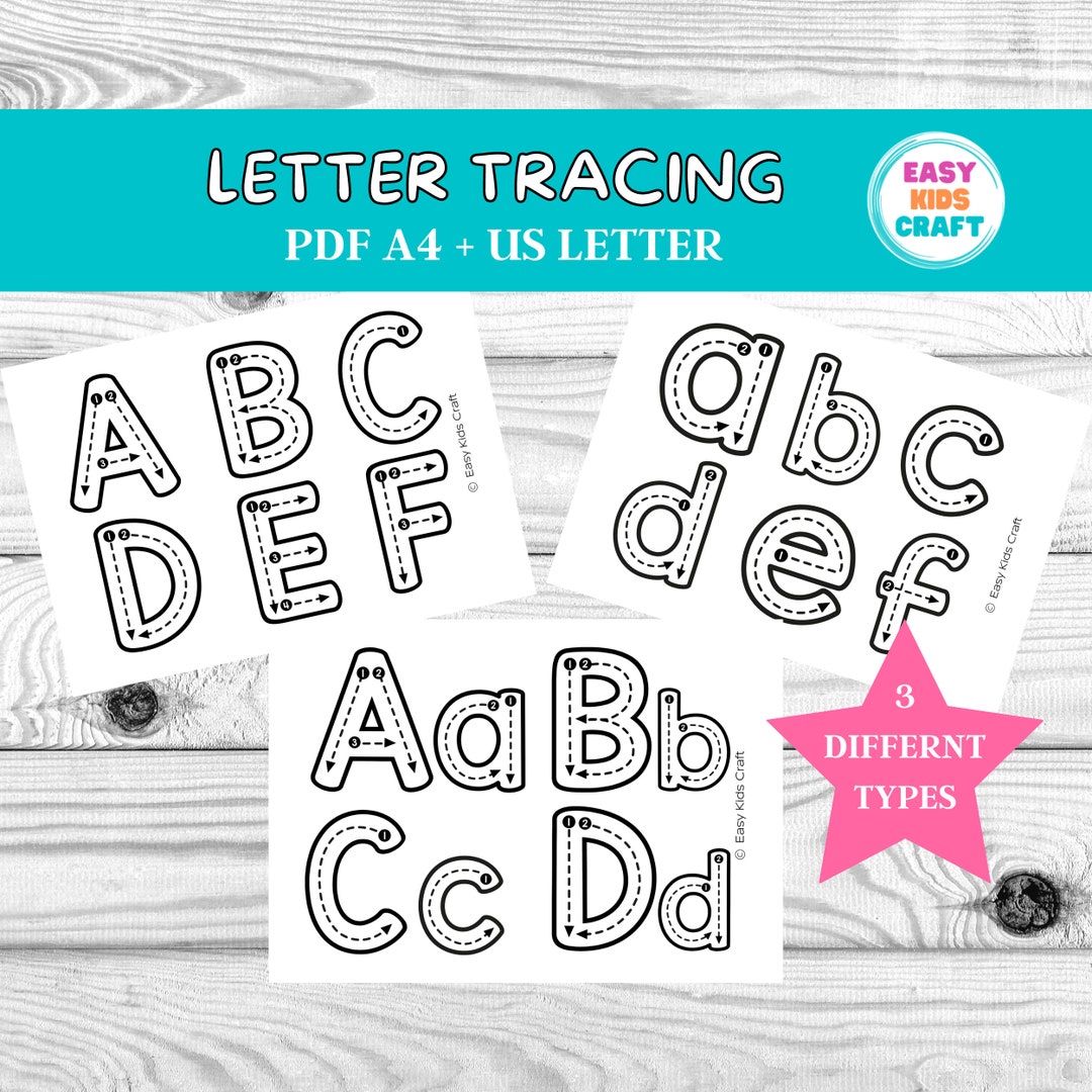 Letter Tracing Mats | Alphabet Tracing | Fine Motor Skill Practice ...