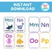 Alphabet Ocean Life Flash Cards for Toddlers, Preschool Learning Cards ...