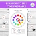 Learn to Tell Time, Telling the Time Worksheet, I Can Tell Time ...