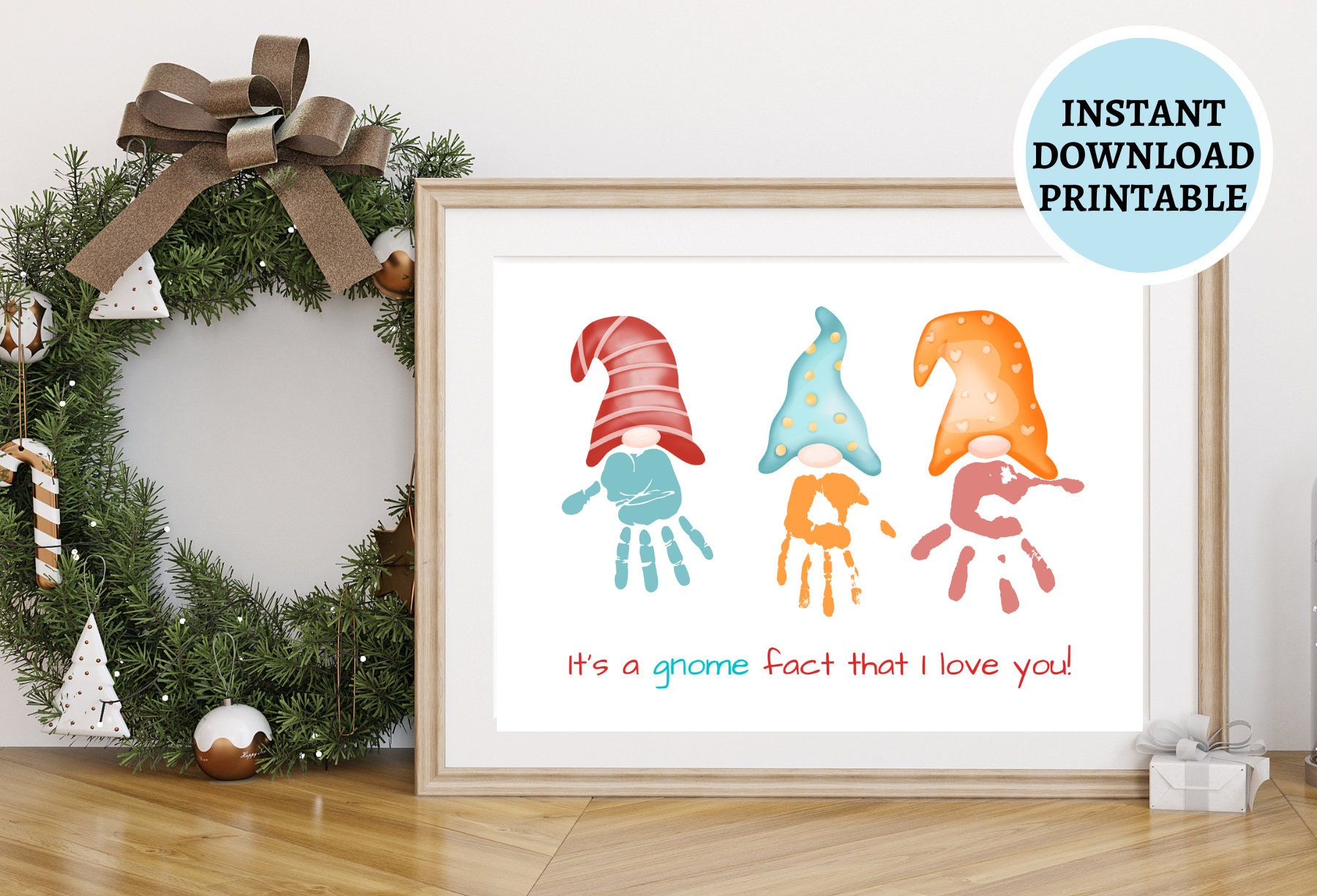 DIY Christmas Handprint Art for Kids | Christmas Keepsake | Handprint ...