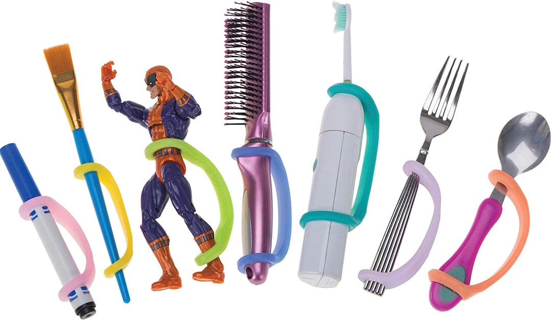 Eazyhold Silicone Adaptive Aid (infant to Adult) for Limited Hand ...