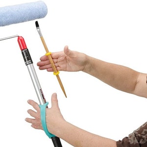 Eazyhold Silicone Universal Cuff Aid for Limited Hand Grip, Cerebral ...