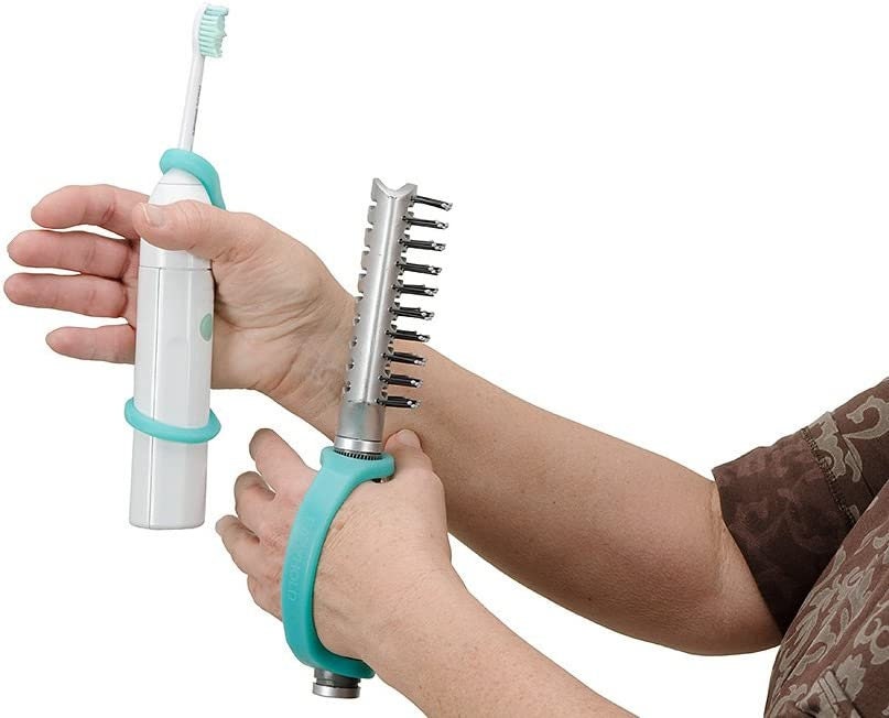 Eazyhold Silicone Universal Cuff Aid for Limited Hand Grip, Cerebral ...