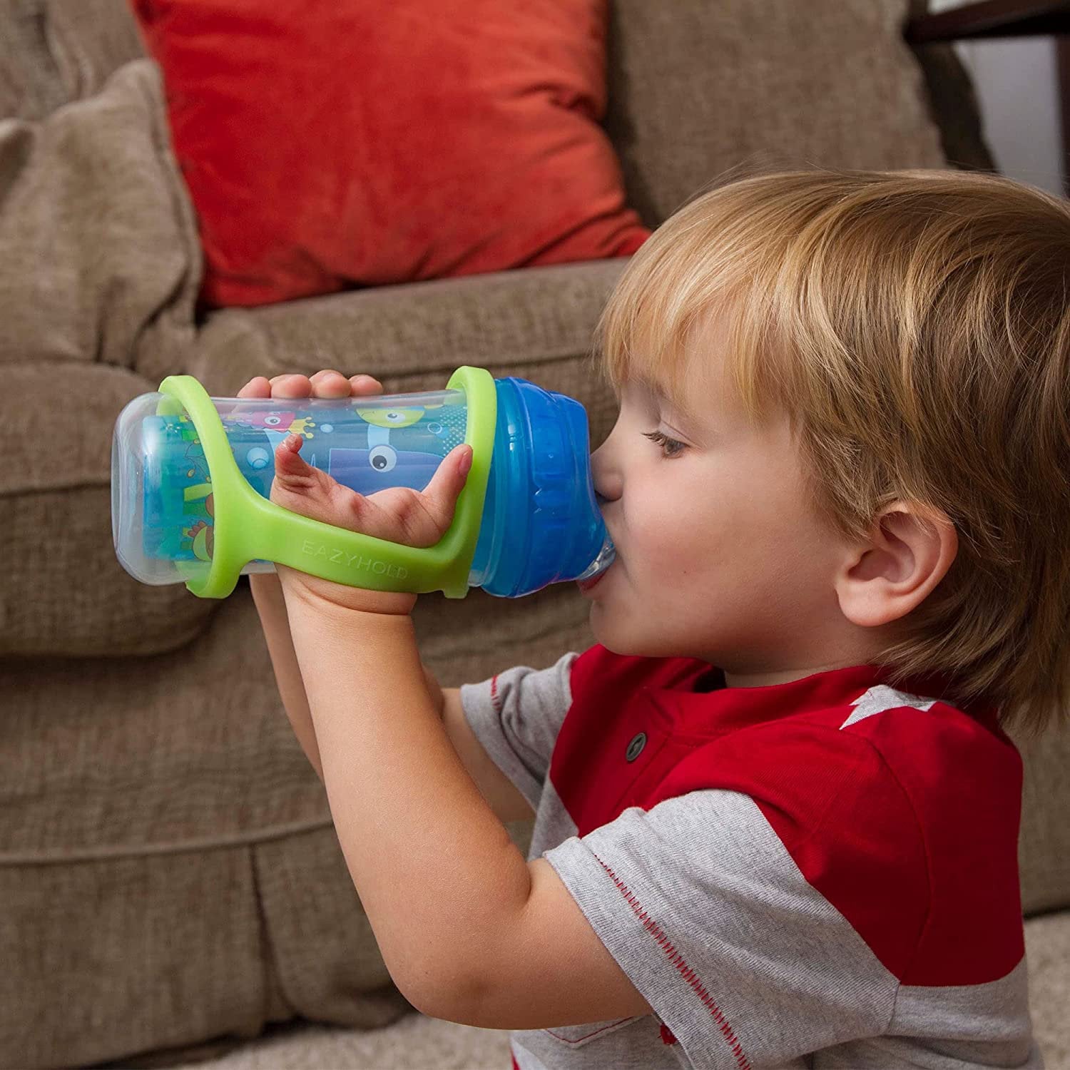 Eazyhold Easy Grip Baby Sippy Cup Holder, 360 Transition Trainer Cup ...