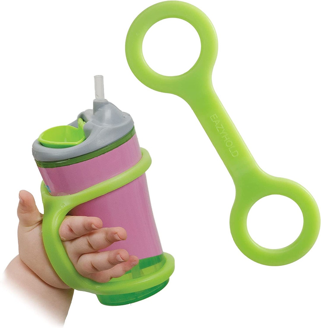 Eazyhold Easy Grip Baby Sippy Cup Holder, 360 Transition Trainer Cup ...