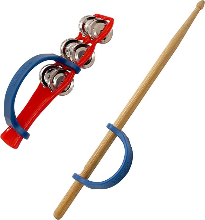 Eazyhold Navy Silicone Universal Cuff, Large to X-large Hands, Fits ...