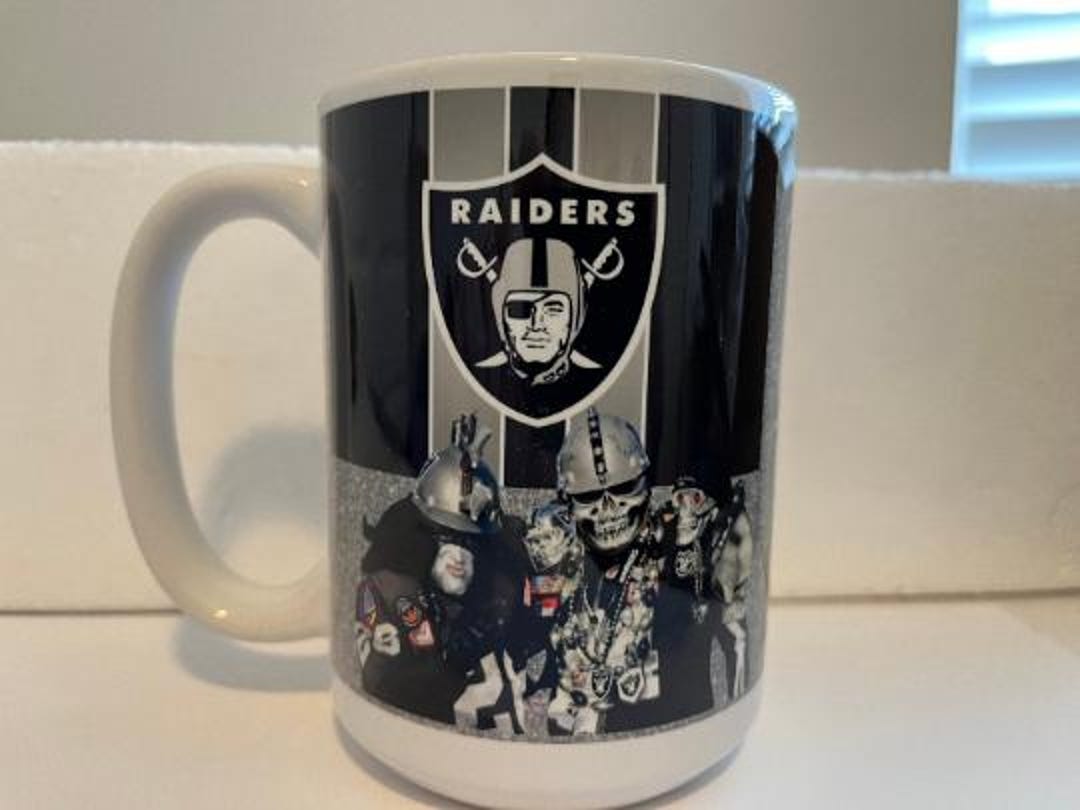 Las Vegas Raiders Themed Coffee Mug - Etsy