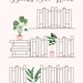 Plant Book Tracker Printable, Printable Digital Reading Log, Books I've ...