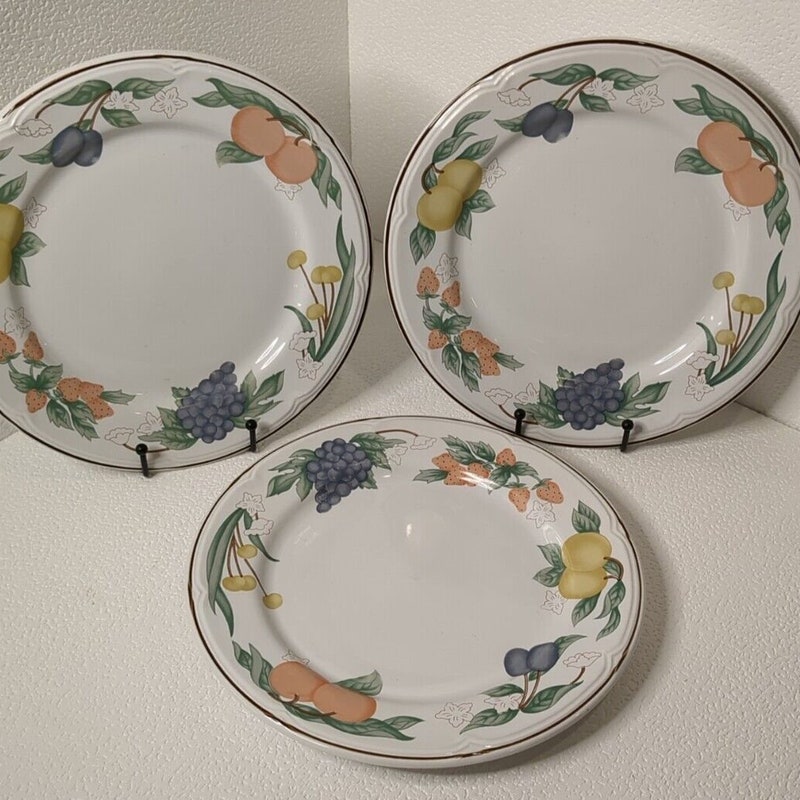 Fruit Design Plates - Etsy