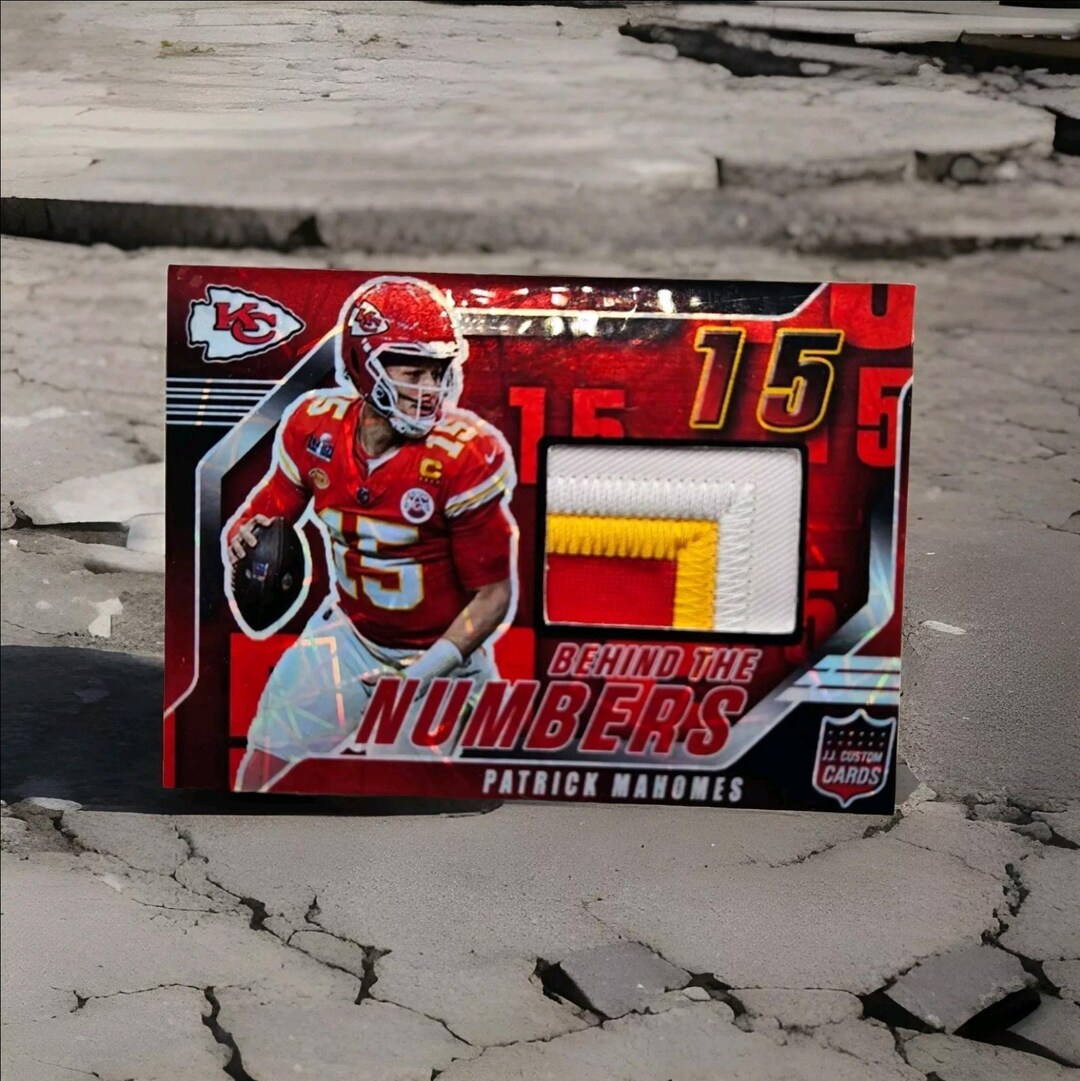 Zenith, Kansas City Chiefs, Patrick Mahomes, NFL Custom Art Card - Etsy