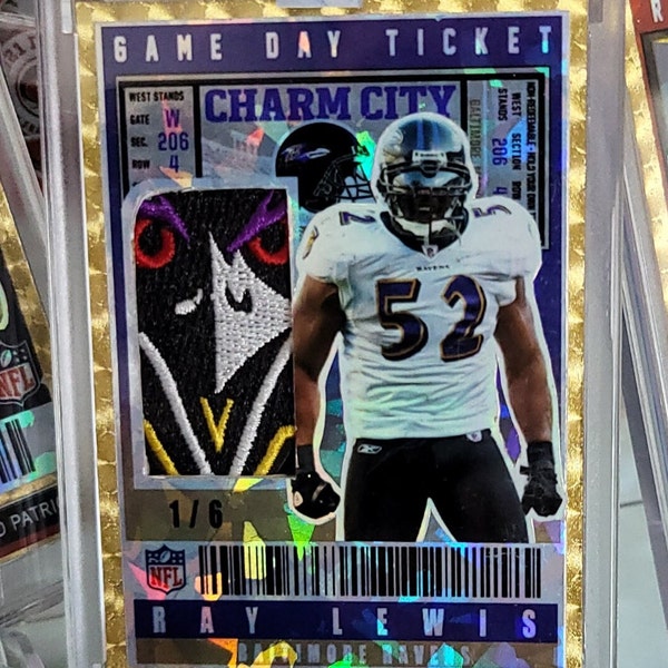 Ray Lewis Card - Etsy