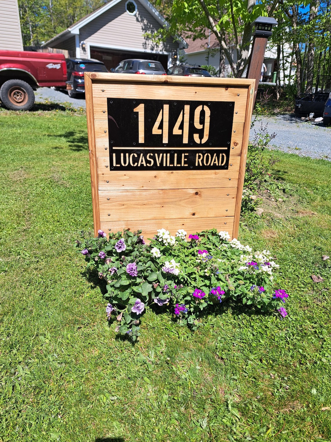 Custom Address Sign - Etsy