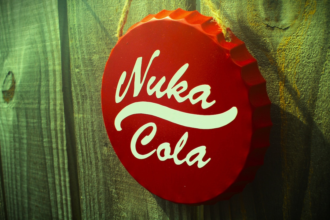 Nuka-cola Bottle Cap Signs - Etsy