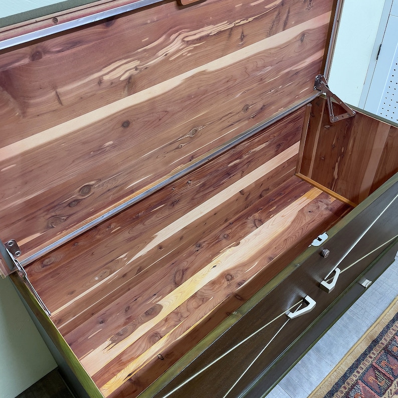 Mid-century Modern Cedar Chest - Etsy