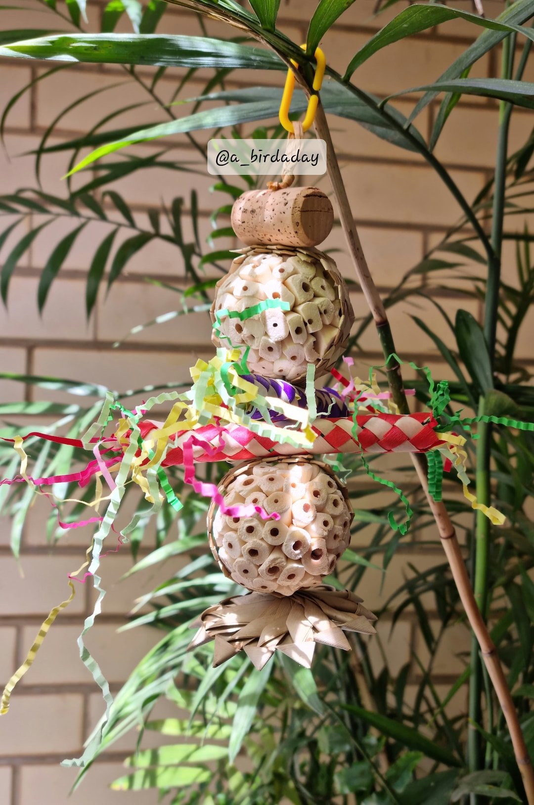 Sola Ball Fun - Hand Made Toys for Small to Medium Pet Birds Using Safe ...