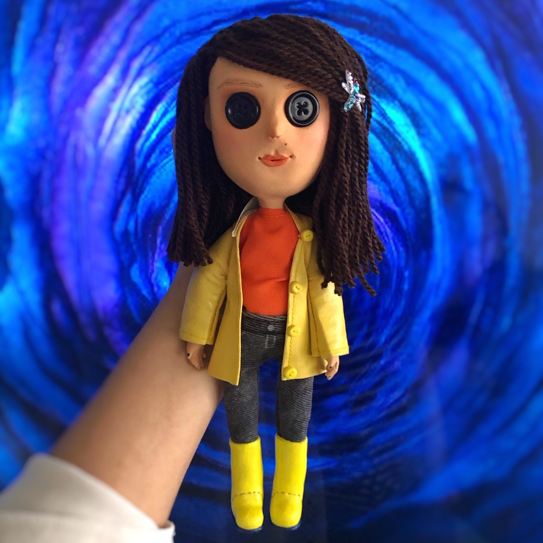 Customized Coraline Doll / Mini Me / Custom / Button Eyes / Free ...
