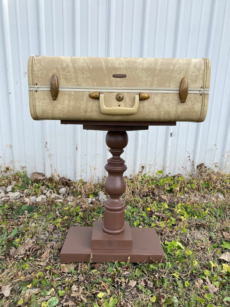 Handmade Upcycled Vintage Suitcase Table, Retro Side Table - Etsy