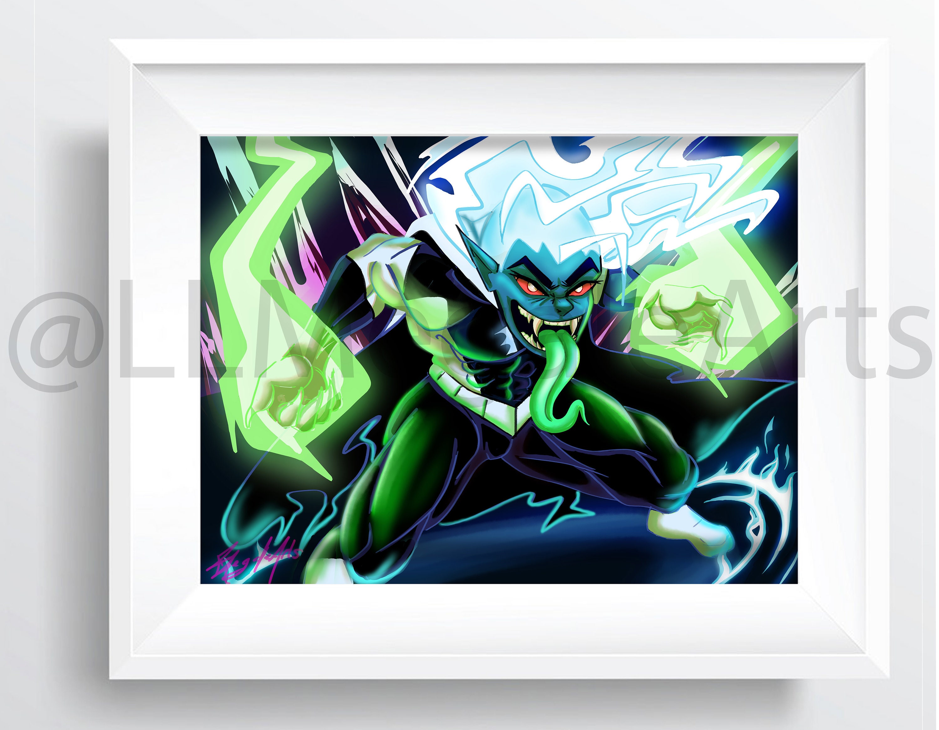 Danny Phantom, Dan Phantom Physical Digital Print - Etsy