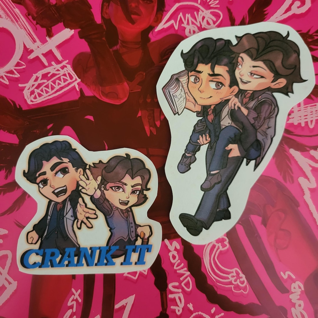 Viktor and Jayce Partner Stickers Arcane - Etsy