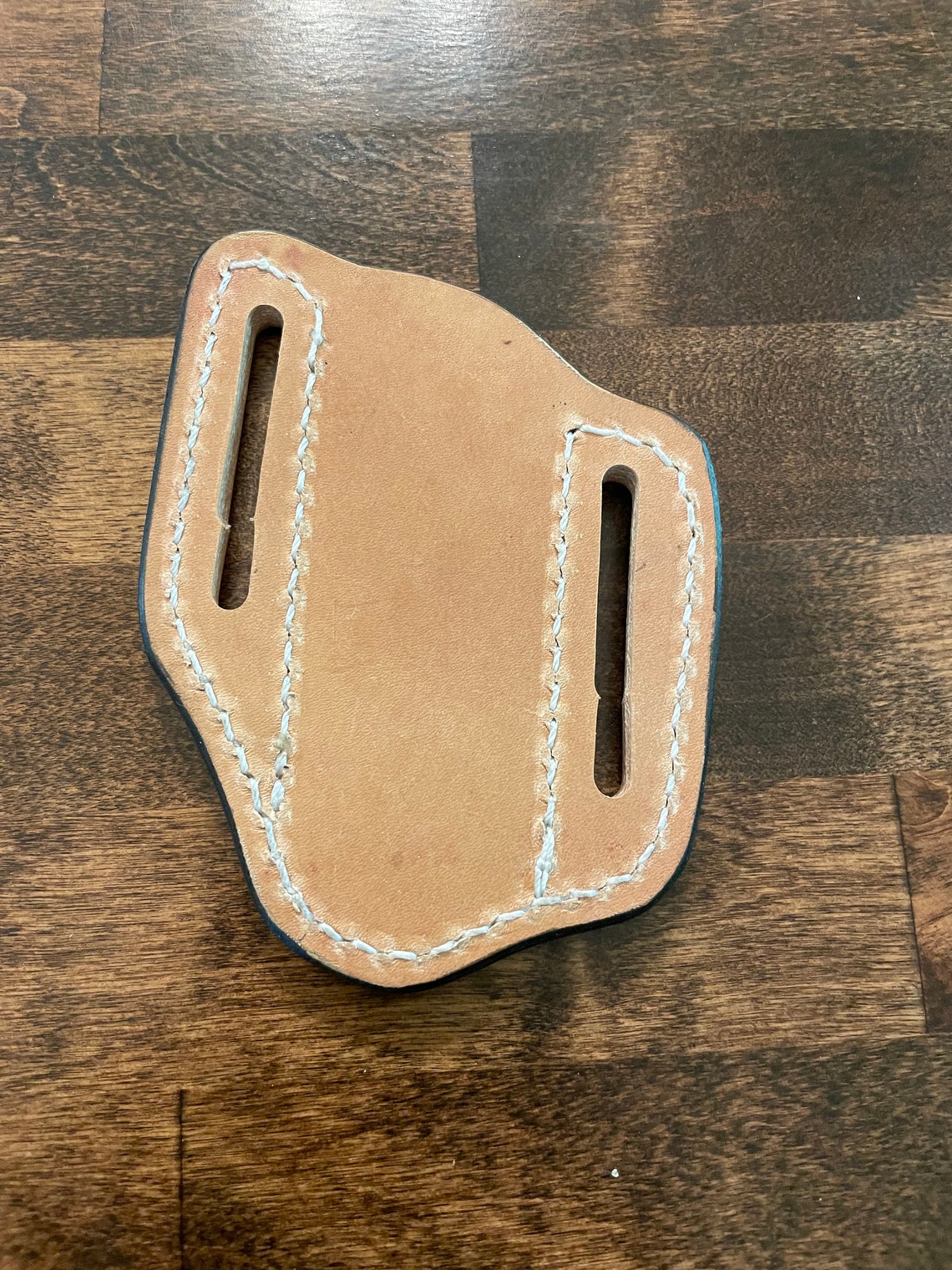 Leather Case Trapper Pocket Knife Sheath, Handmade and Tooled - Etsy