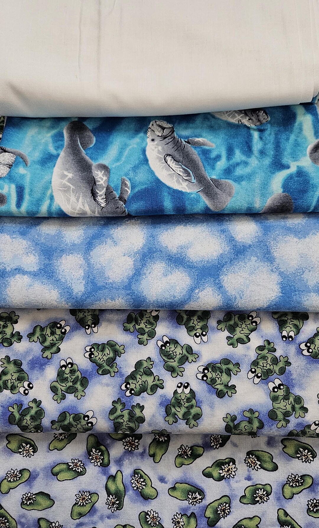 Vintage Hard-to-find Fabric Cotton Collection 12 5 Fabrics - Etsy