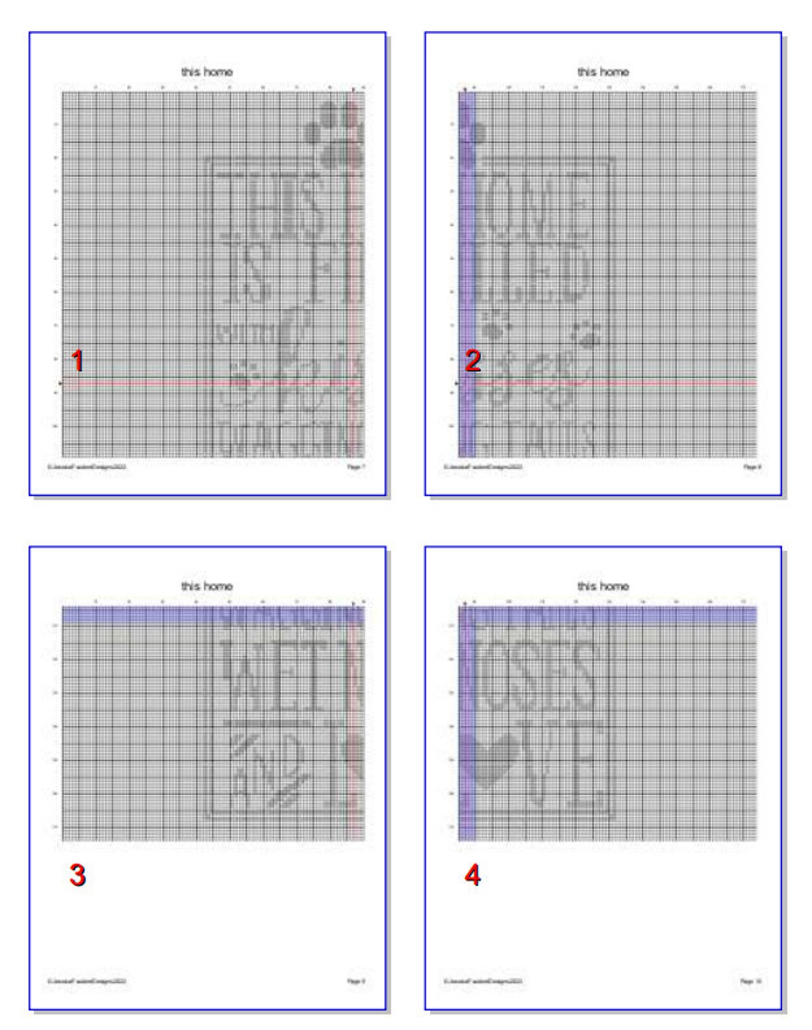 Kisses, Wagging Tails, & Wet Noses PDF Cross Stitch Pattern - Etsy