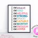 Positive Affirmation Printable for Kids-inspirational Wall Art - Etsy