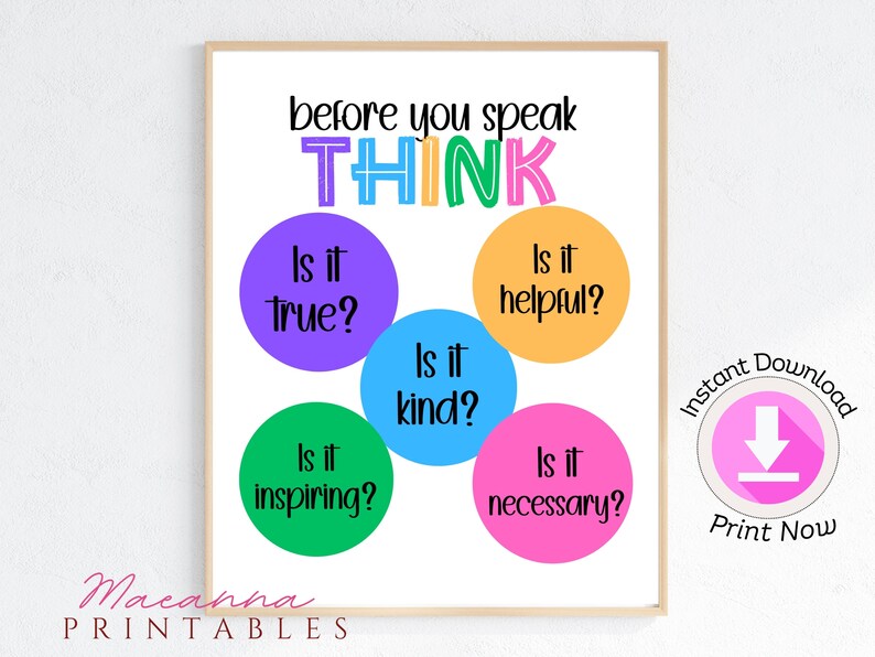 Montessori Rainbow Print: Therapy Office Decor & Homeschool Poster ...