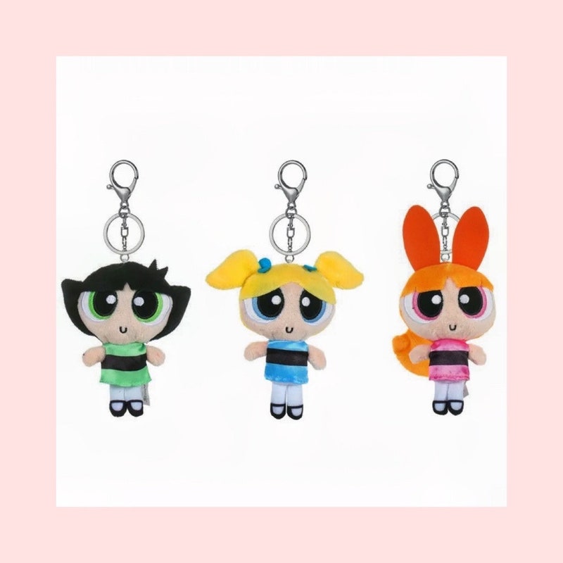 Powerpuff Girls Keychain - Etsy