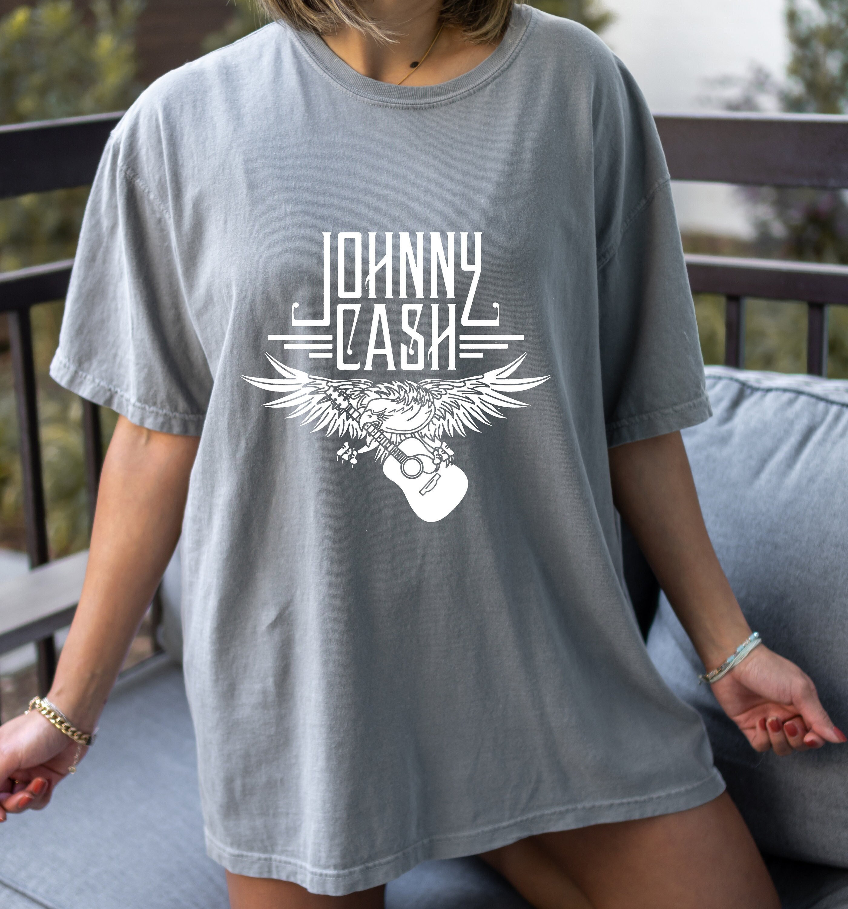 Country Music Nashville Johnny Cash Tshirt sold by Ian O'donovan | SKU 38706195 | 60% OFF Printerval