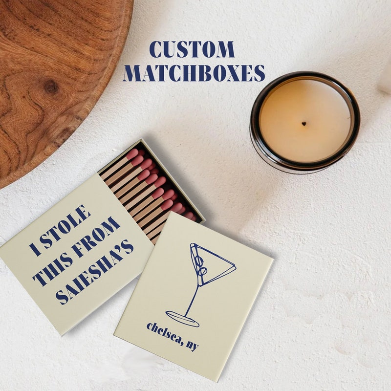 Custom Matchbooks - Etsy
