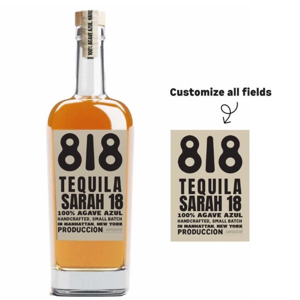 Custom Bottle Labels - Etsy