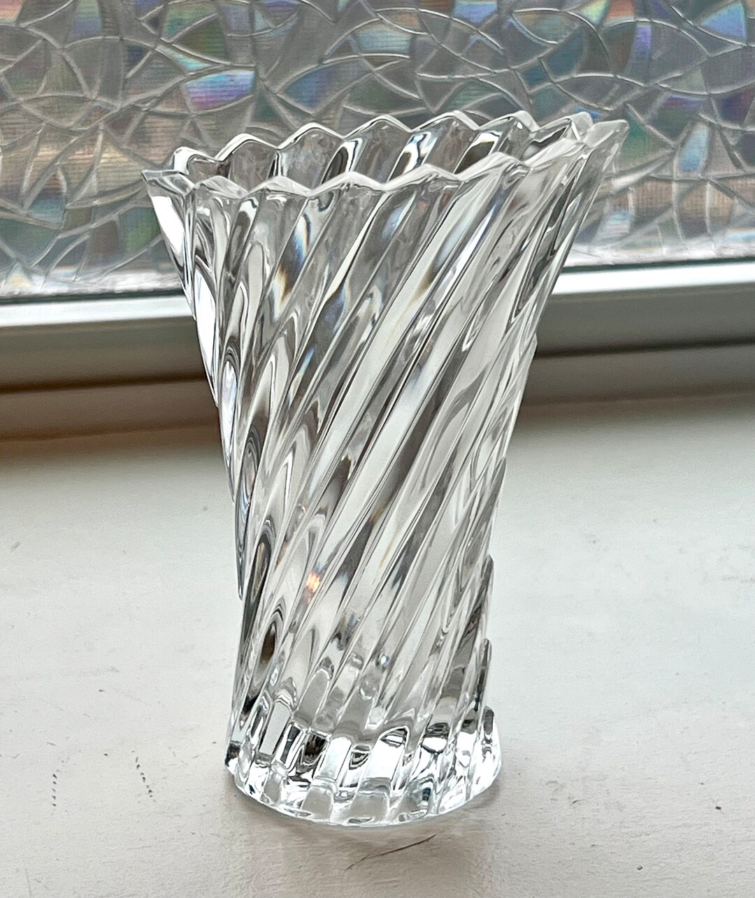 Mikasa Flower or Bud Accent Vase Vision Pattern 5" Tall - Etsy