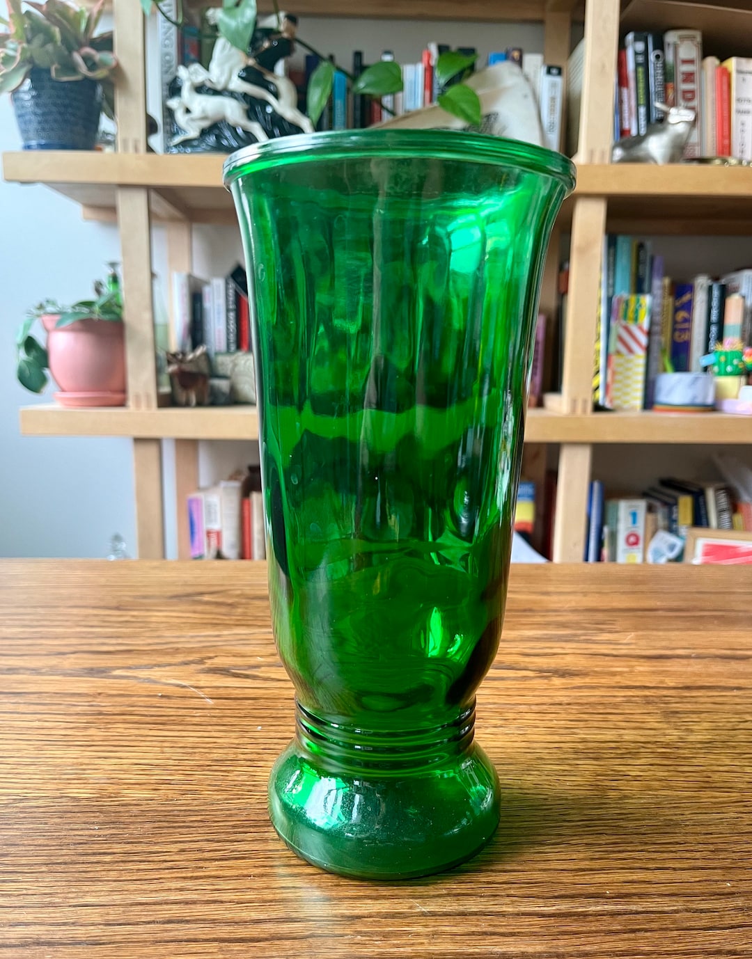 Vintage Napco Emerald Green Vase - Etsy