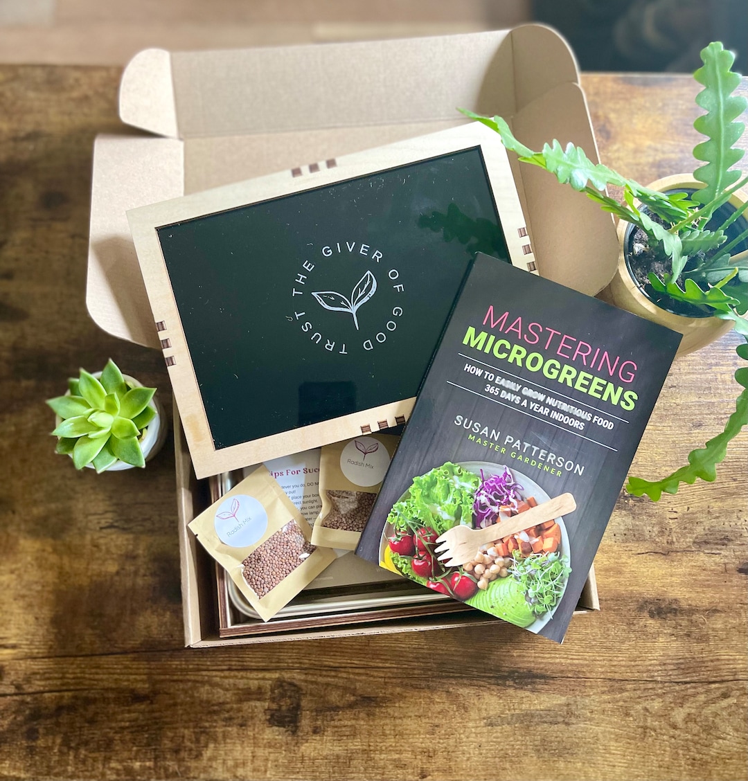 Microgreens Growing System | the Good Box Hydroponic Kit | Grow Fresh ...