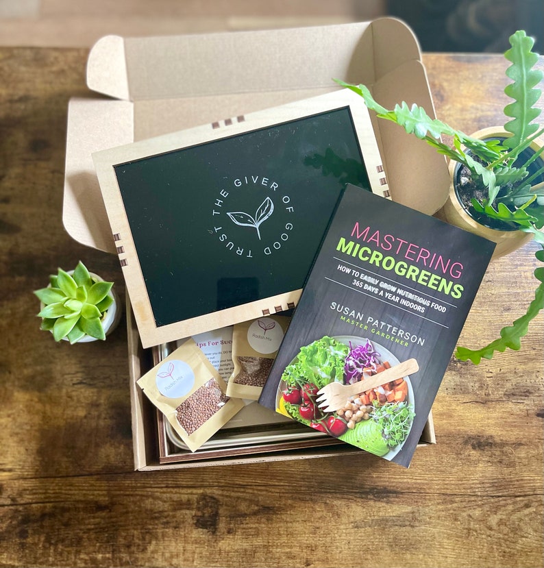 Microgreens Growing System | the Good Box Hydroponic Kit | Grow Fresh ...