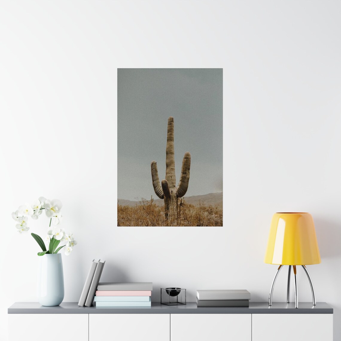 Arizona Cactus Poster Western Decor - Etsy