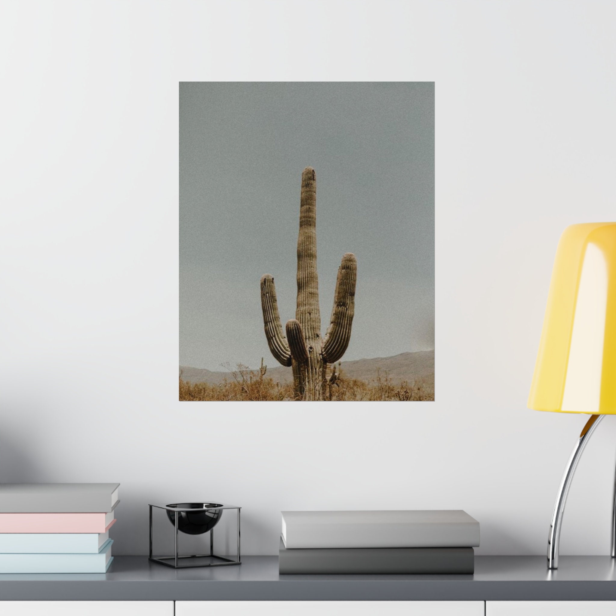 Arizona Cactus Poster Western Decor - Etsy