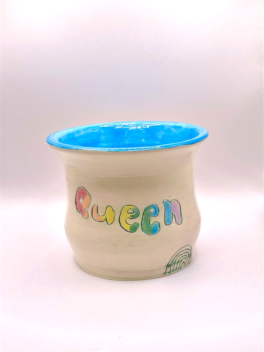 LGBTQ ceramic Planter-lgbtq Planter-pride Cup-handmade Planter-lesbian ...