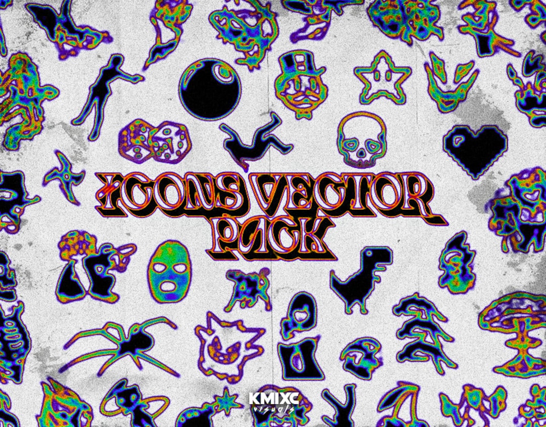 Icon Vector Pack V1 - Etsy