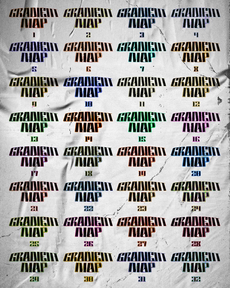 Gradient Map Pack V3 - Etsy
