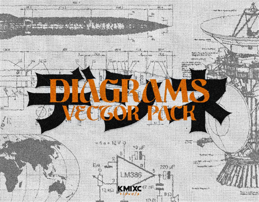 Diagram Vector Pack - Etsy