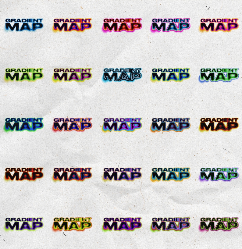 Gradient Map Pack - Etsy