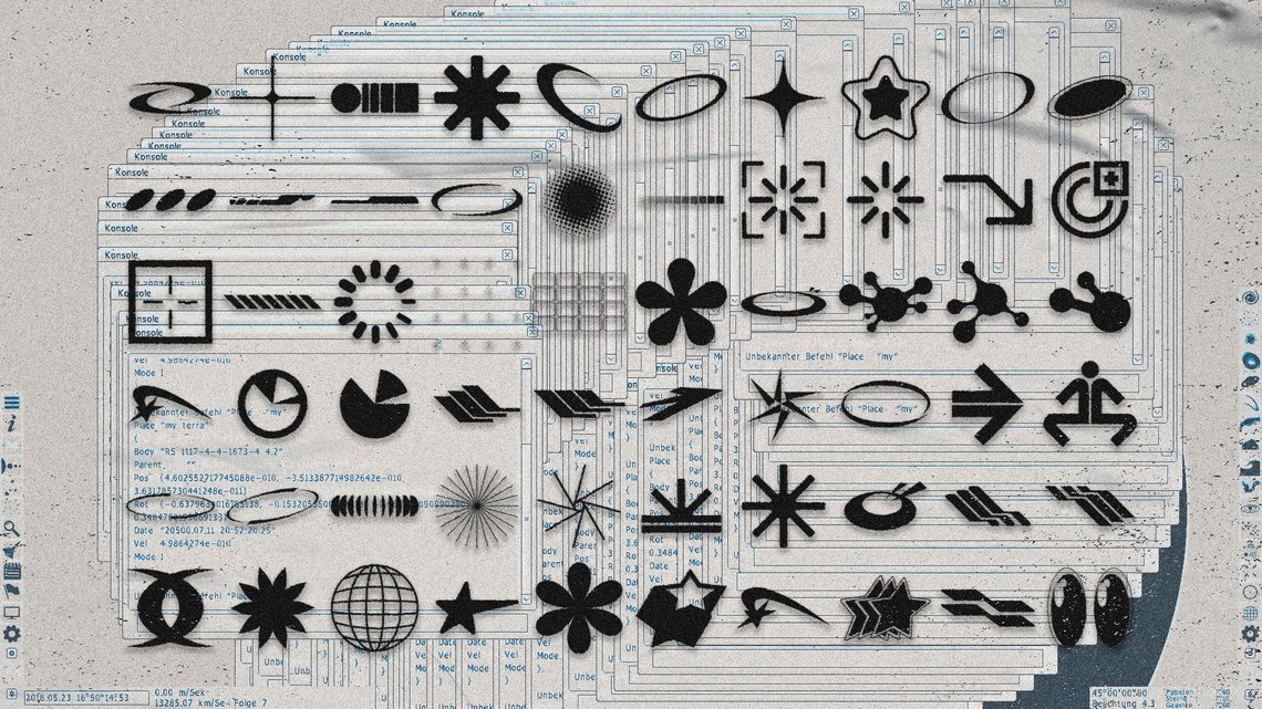 Y2K Vector Pack - Etsy