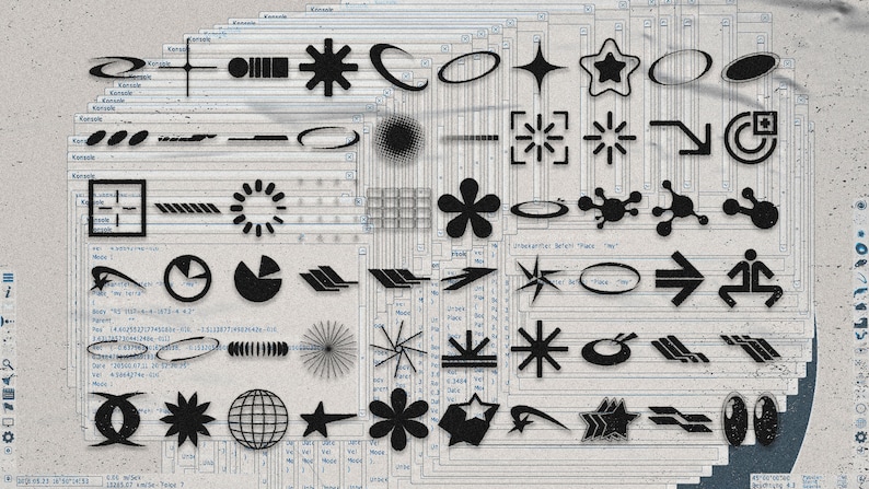 Y2K Vector Pack - Etsy