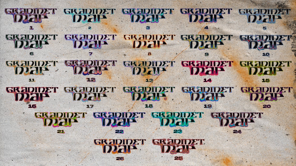 Gradient Map Pack V2 - Etsy