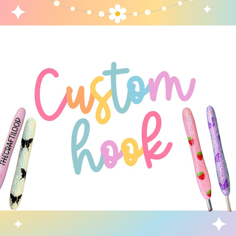 Glitters and Hooks - Etsy