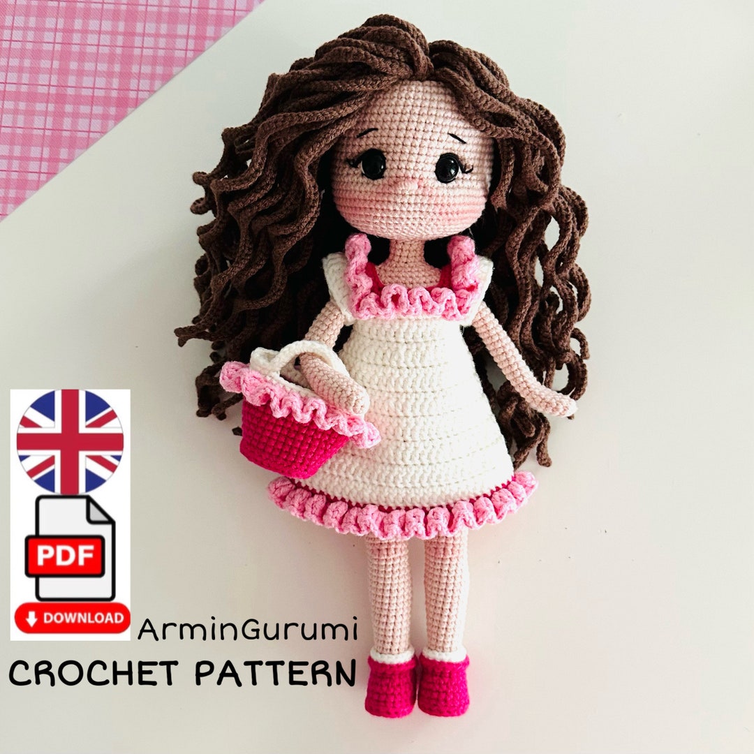 Crochet Cupcake Doll Pattern: Amigurumi PDF (27cm) - Etsy