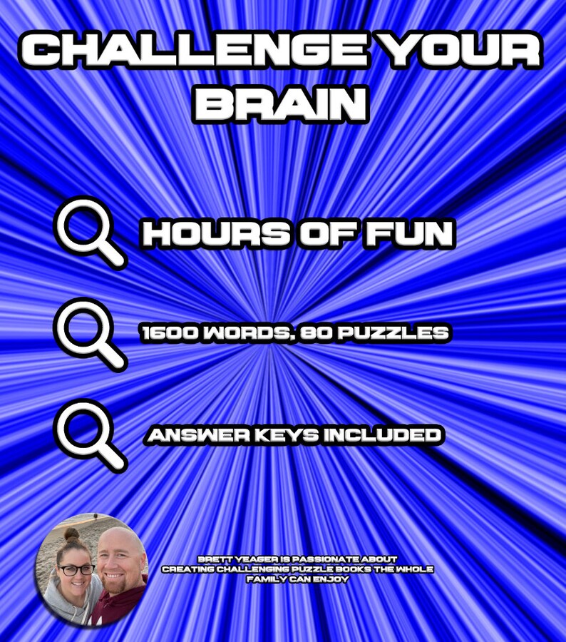 Super Word Search Printable Puzzle Book for Adults - 1600 Words 80 Full ...