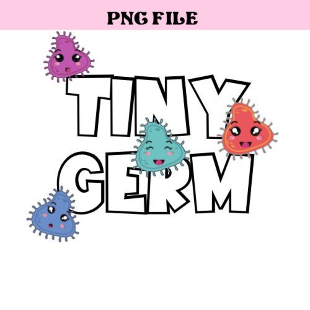 Tiny Germ PNG File | Toddler Tee PNG File - Etsy